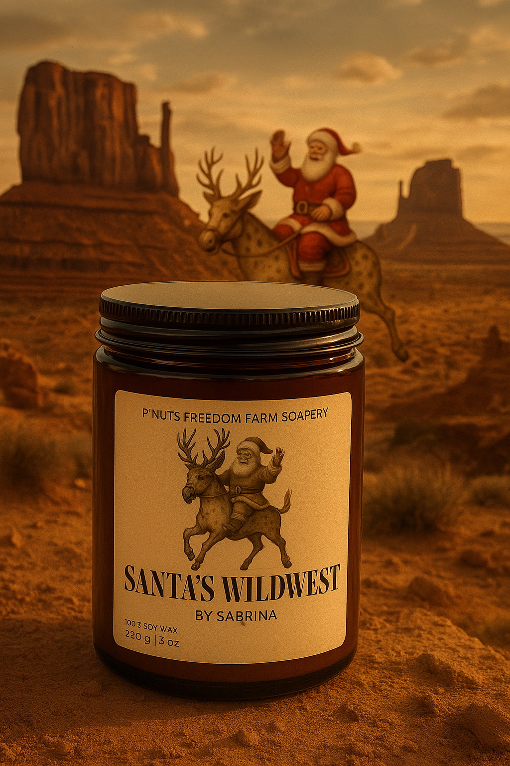 Christmas at the Farm – Limited Holiday Candle Collection – P'Nuts Freedom Farm